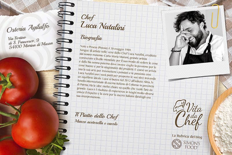 Chef Luca Natalini - Biografia Chef - Simon Italian Food